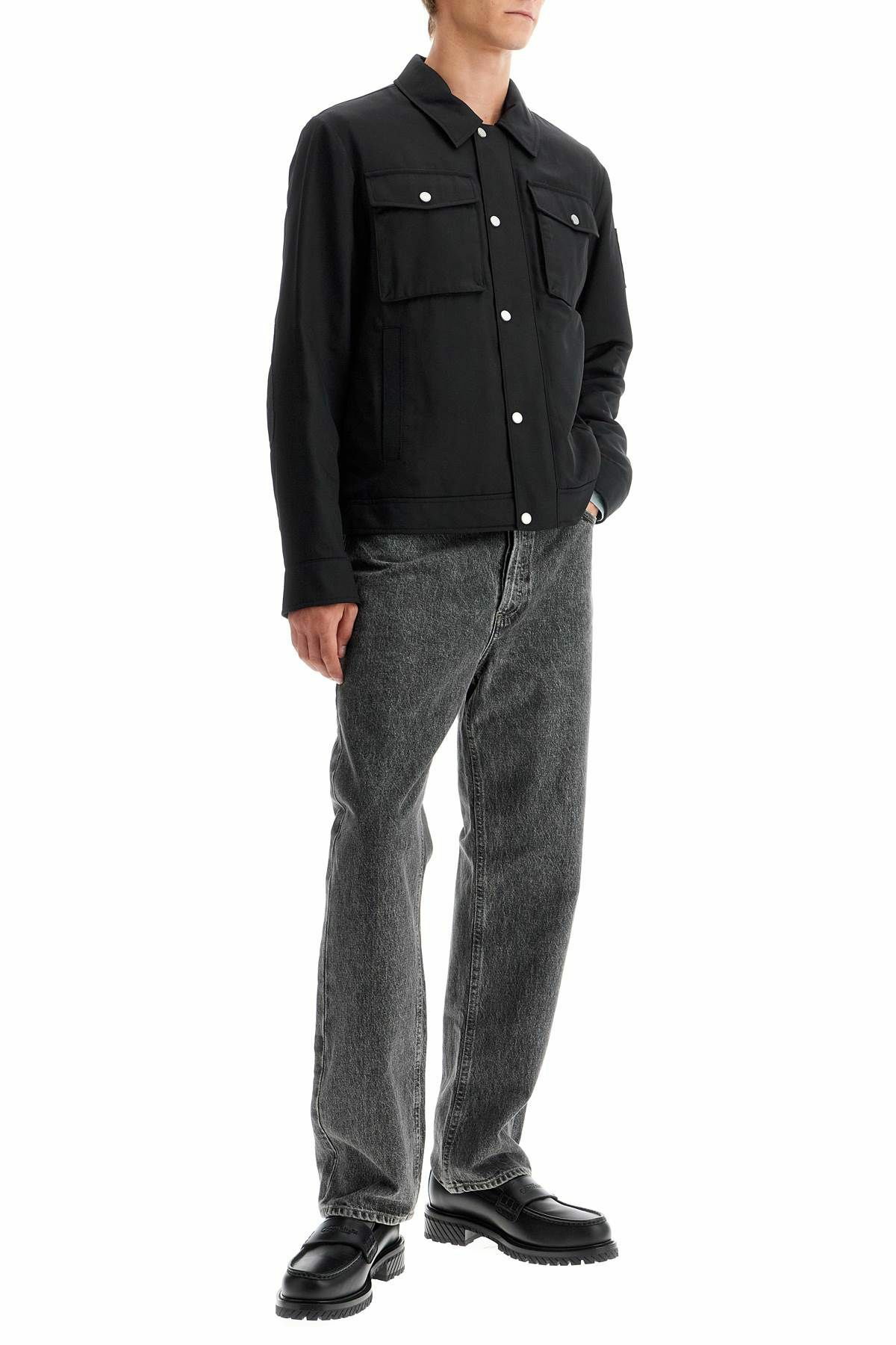 MOOSE KNUCKLES "jacque medium weight bl Black Moose Knuckles