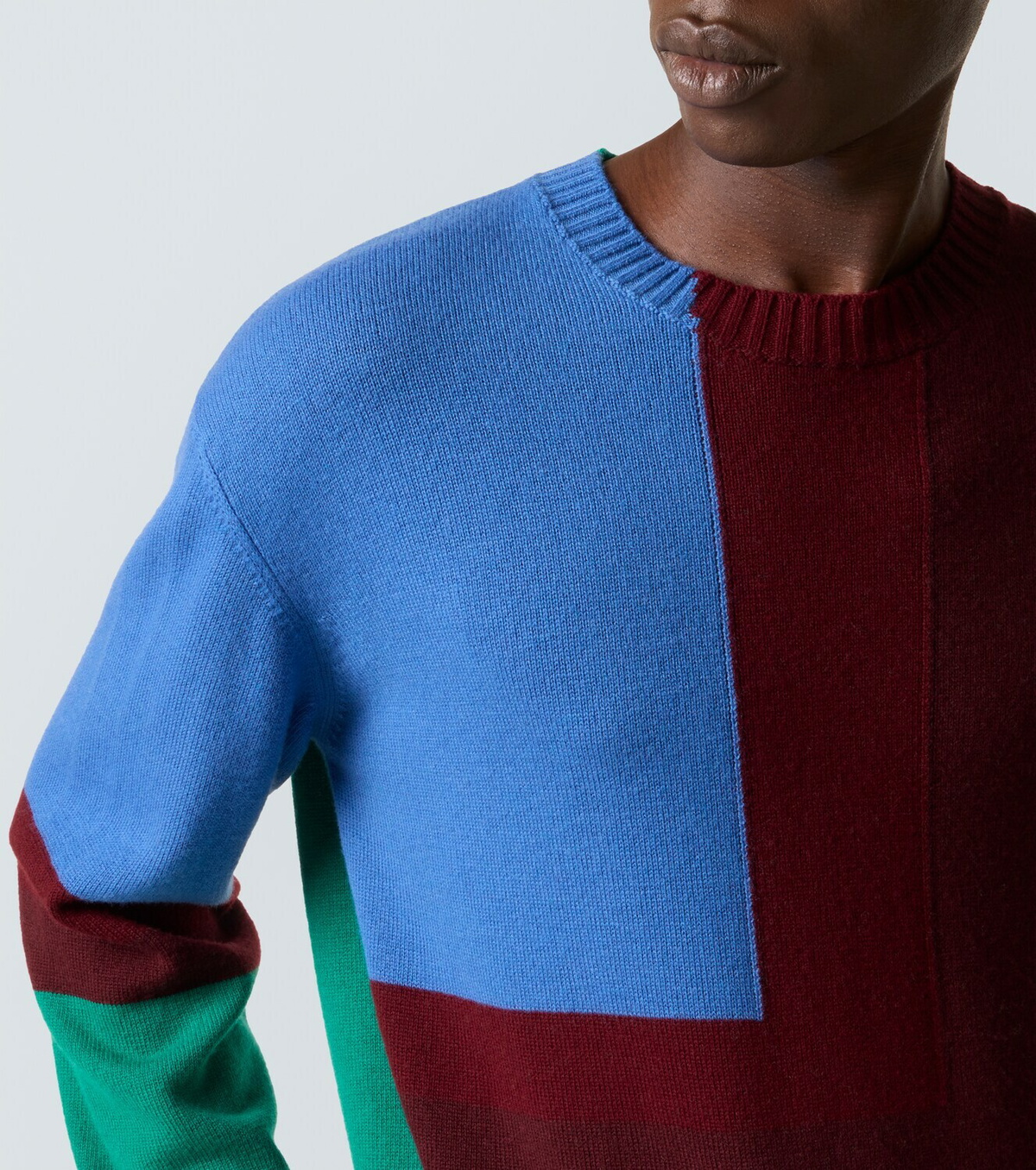 Loewe Colorblocked wool sweater Loewe