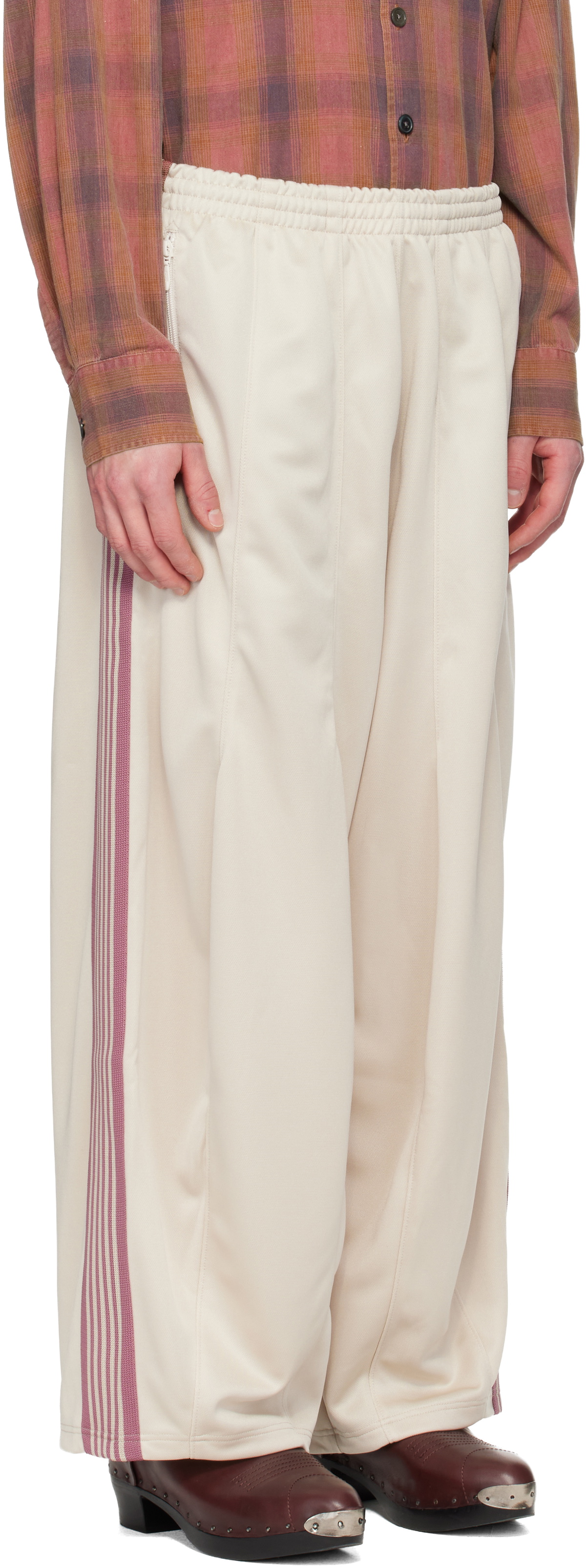 NEEDLES Off-White H.D. Track Pants Needles