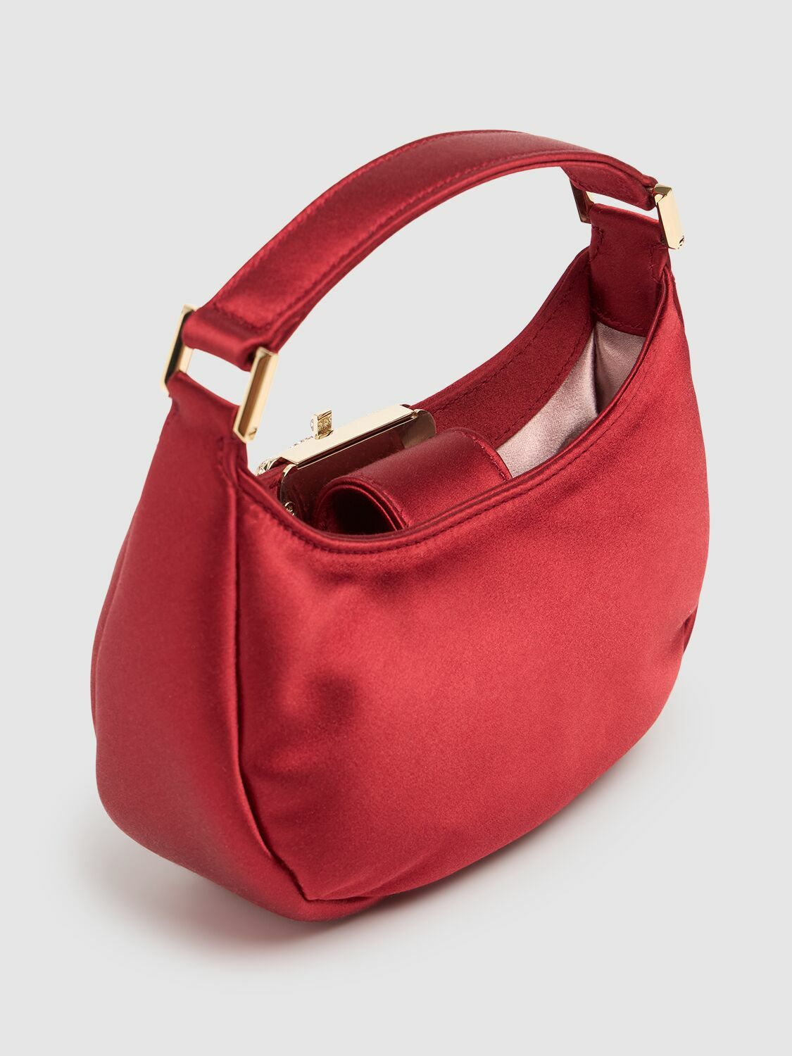 JIMMY CHOO Mini Edie Satin Hobo Bag Jimmy Choo