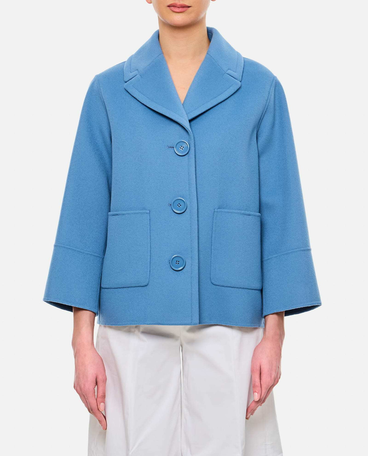 'S Max Mara Windsor Double Breasted Short Coat S Max Mara