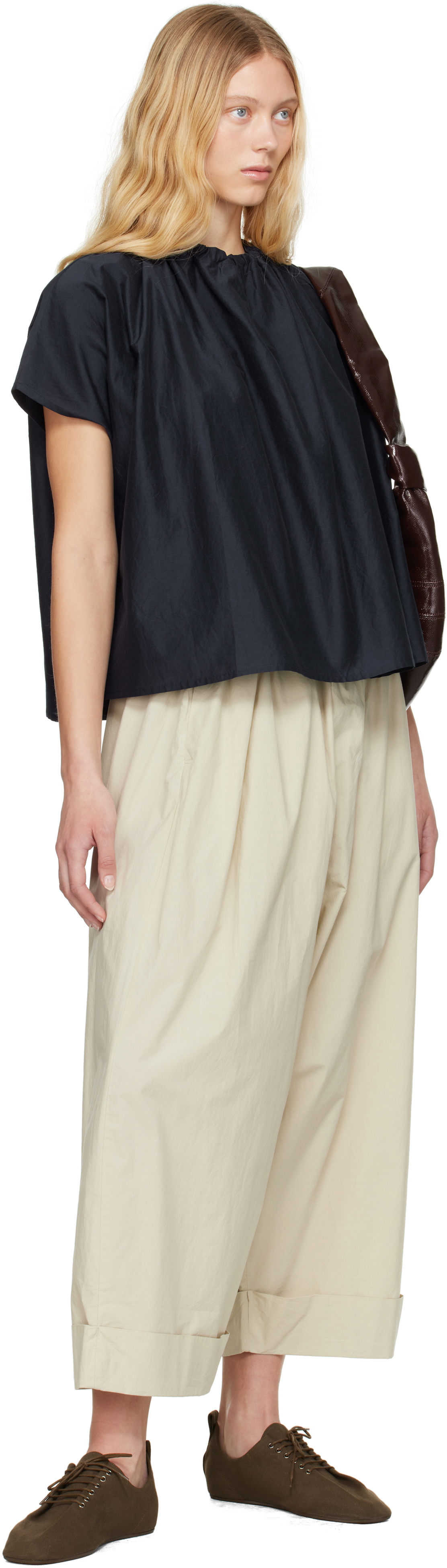 Toogood Navy 'The Poet' Top Toogood