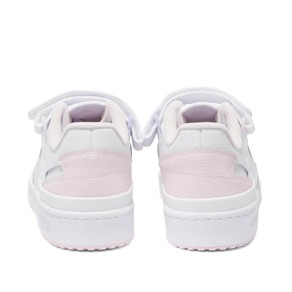 Adidas Forum Low Sneakers in White/Almost Pink/Light Purple adidas