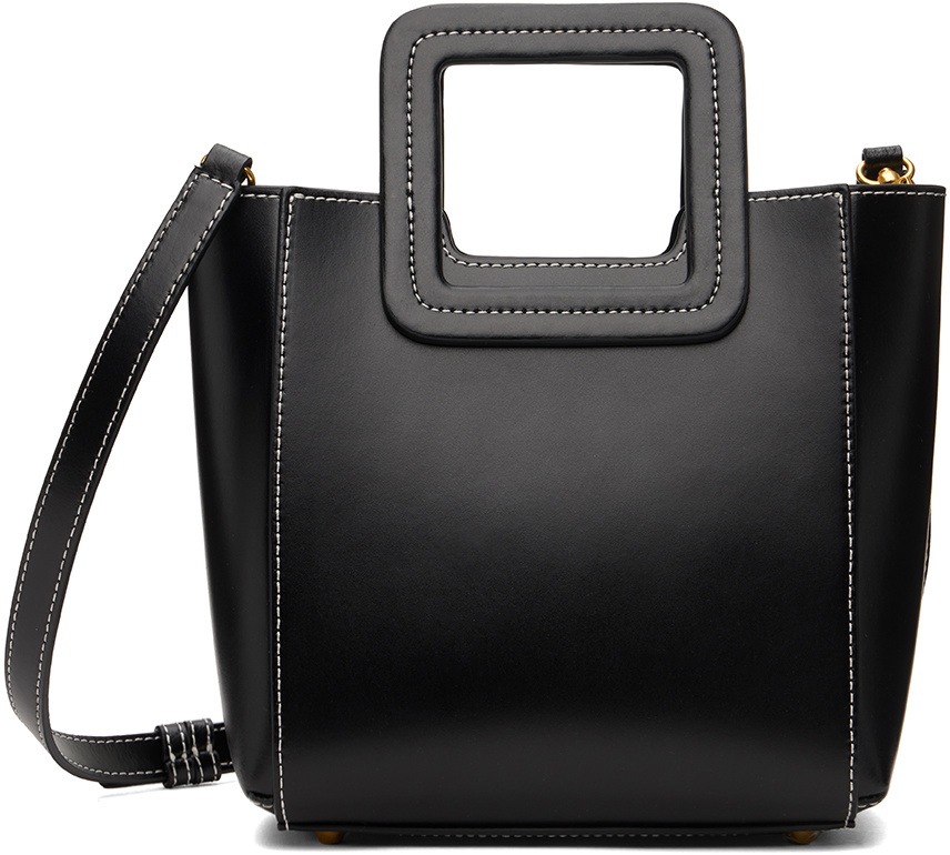 Staud Black Mini Shirley Bag Staud