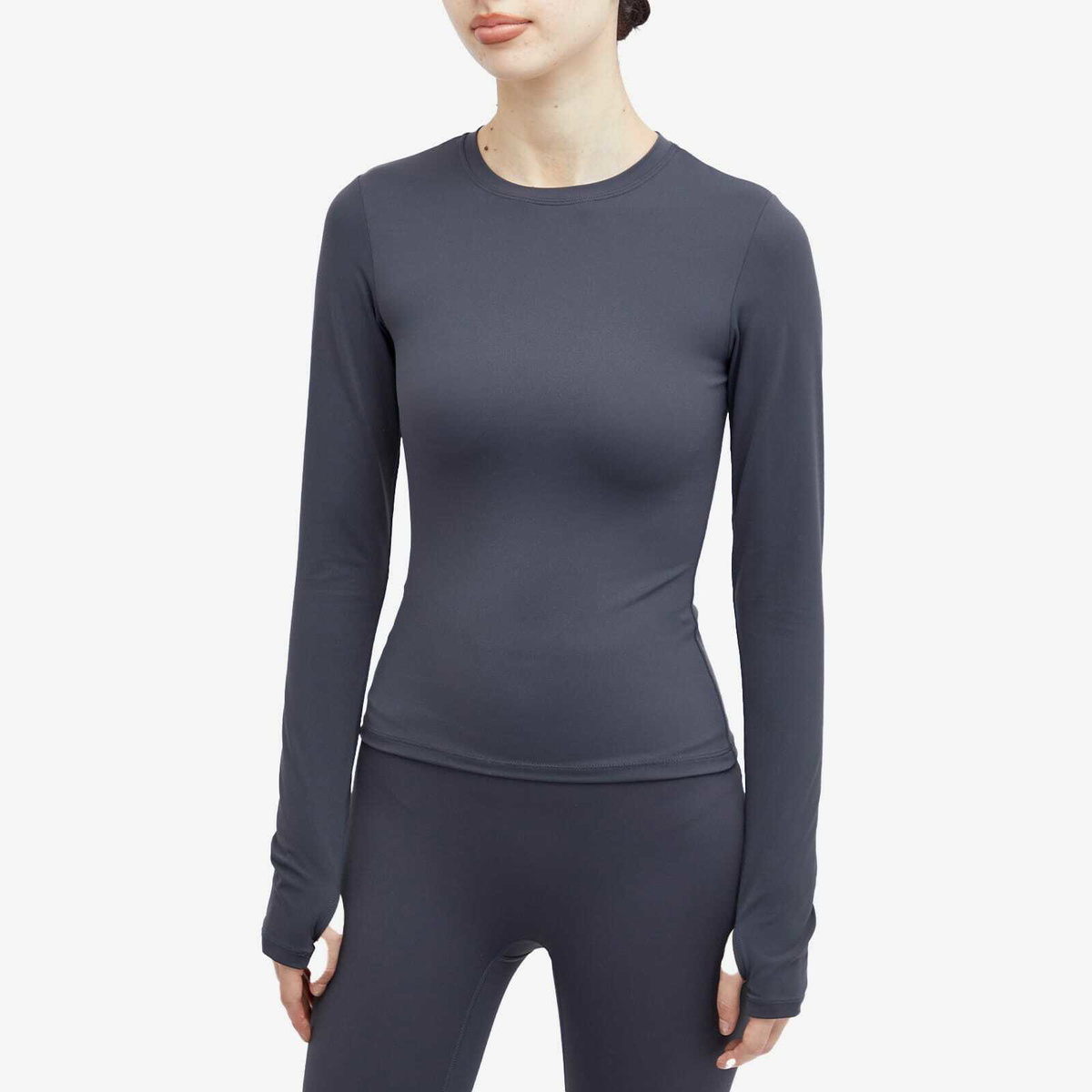 Adanola Women's Ultimate Long Sleeve Top in Midnight Blue Adanola