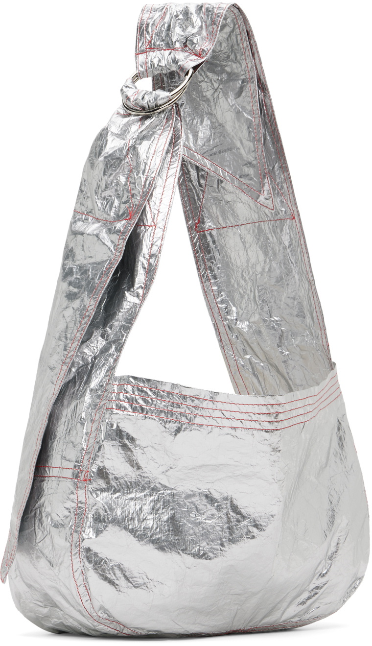 SC103 Silver Mini Cocoon Bag SC103