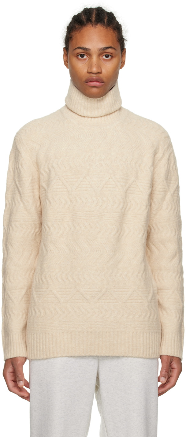 NN07 Off-White Bert 6461 Turtleneck NN07