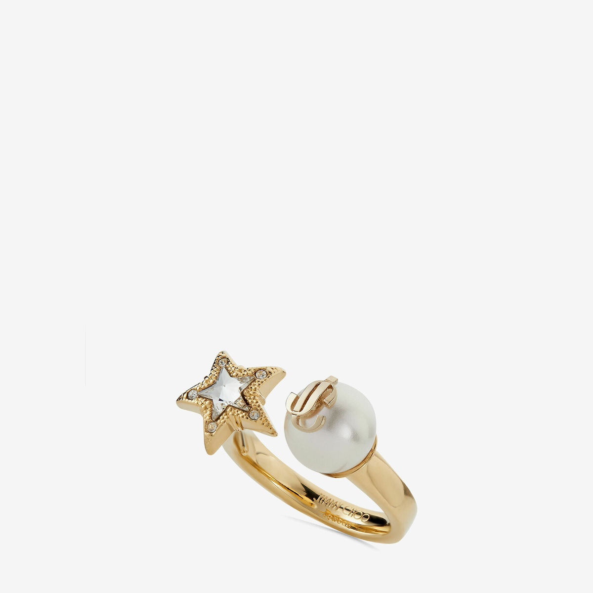 Jimmy Choo Jc Star Pearl Ring Jimmy Choo