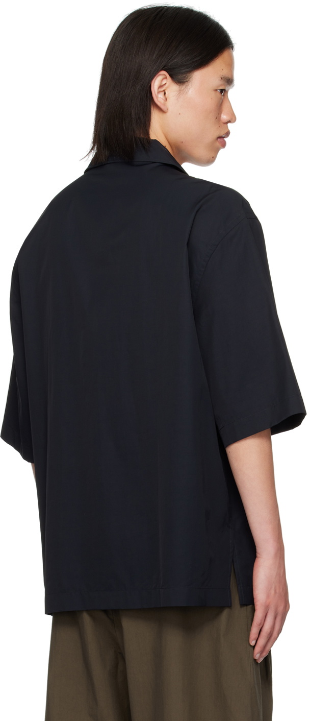 Studio Nicholson Navy Loca Shirt Studio Nicholson