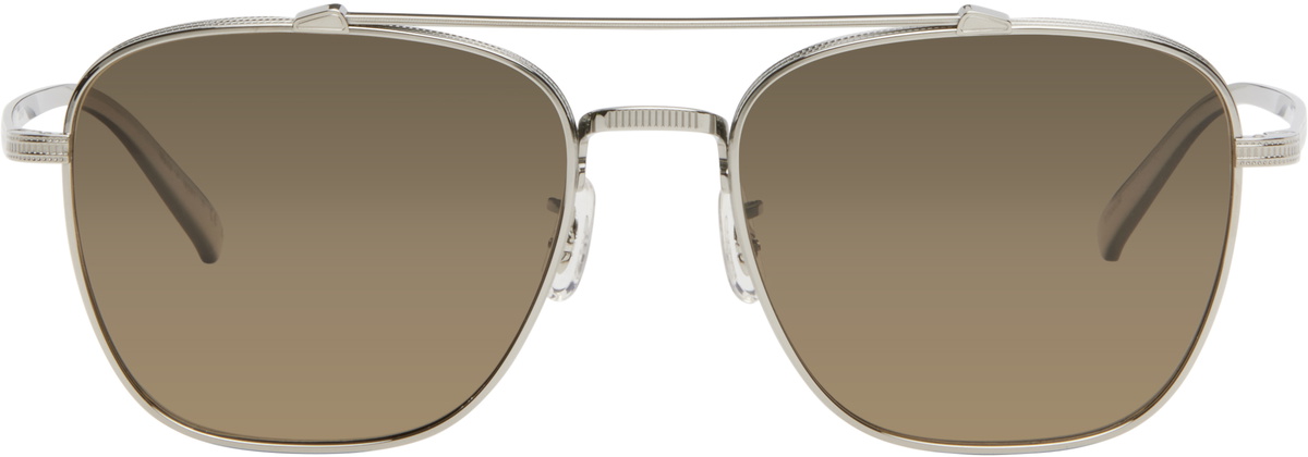 Oliver Peoples Silver Avison Sunglasses Oliver Peoples