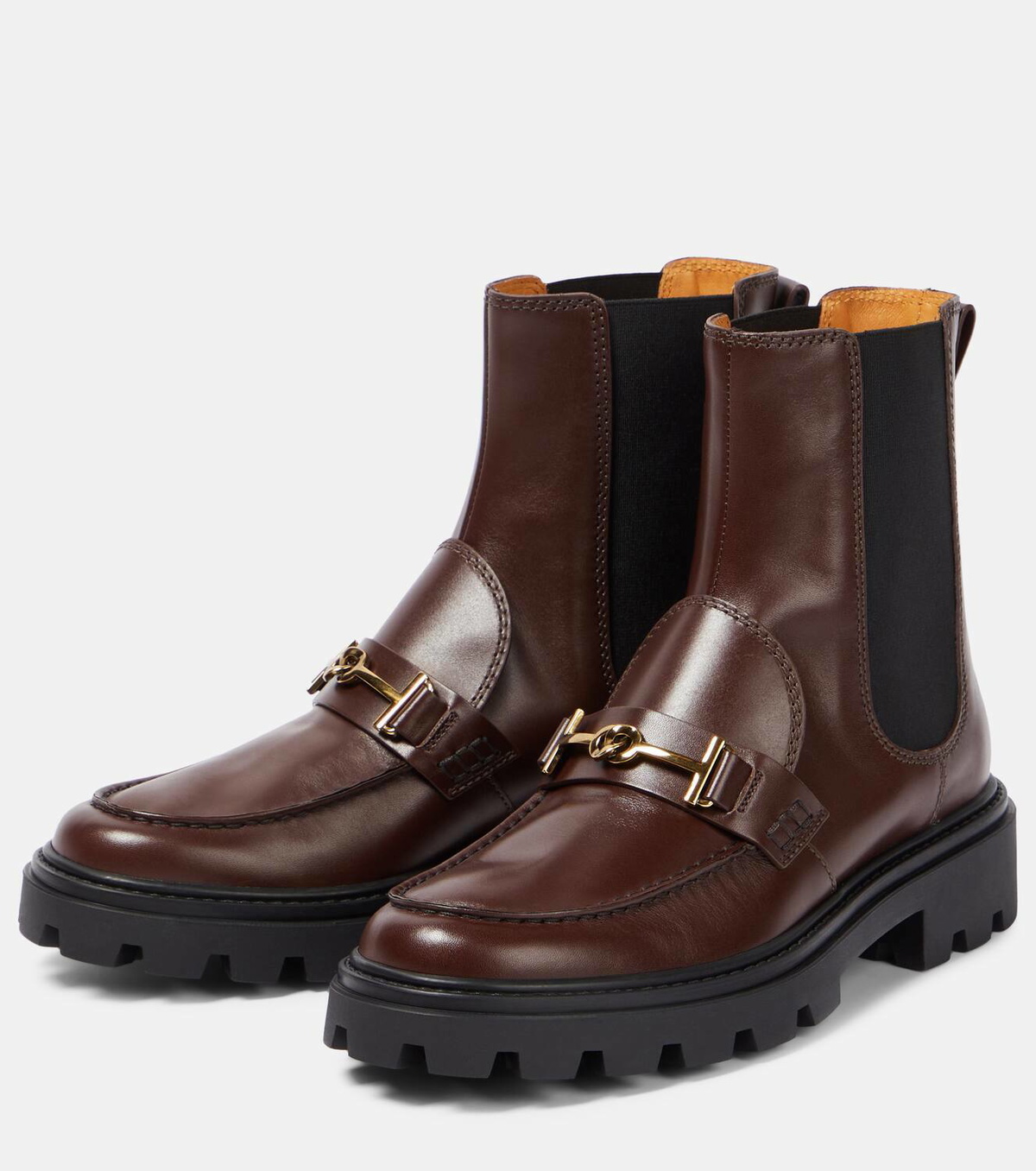 Tod's T-Ring leather Chelsea boots Tod's