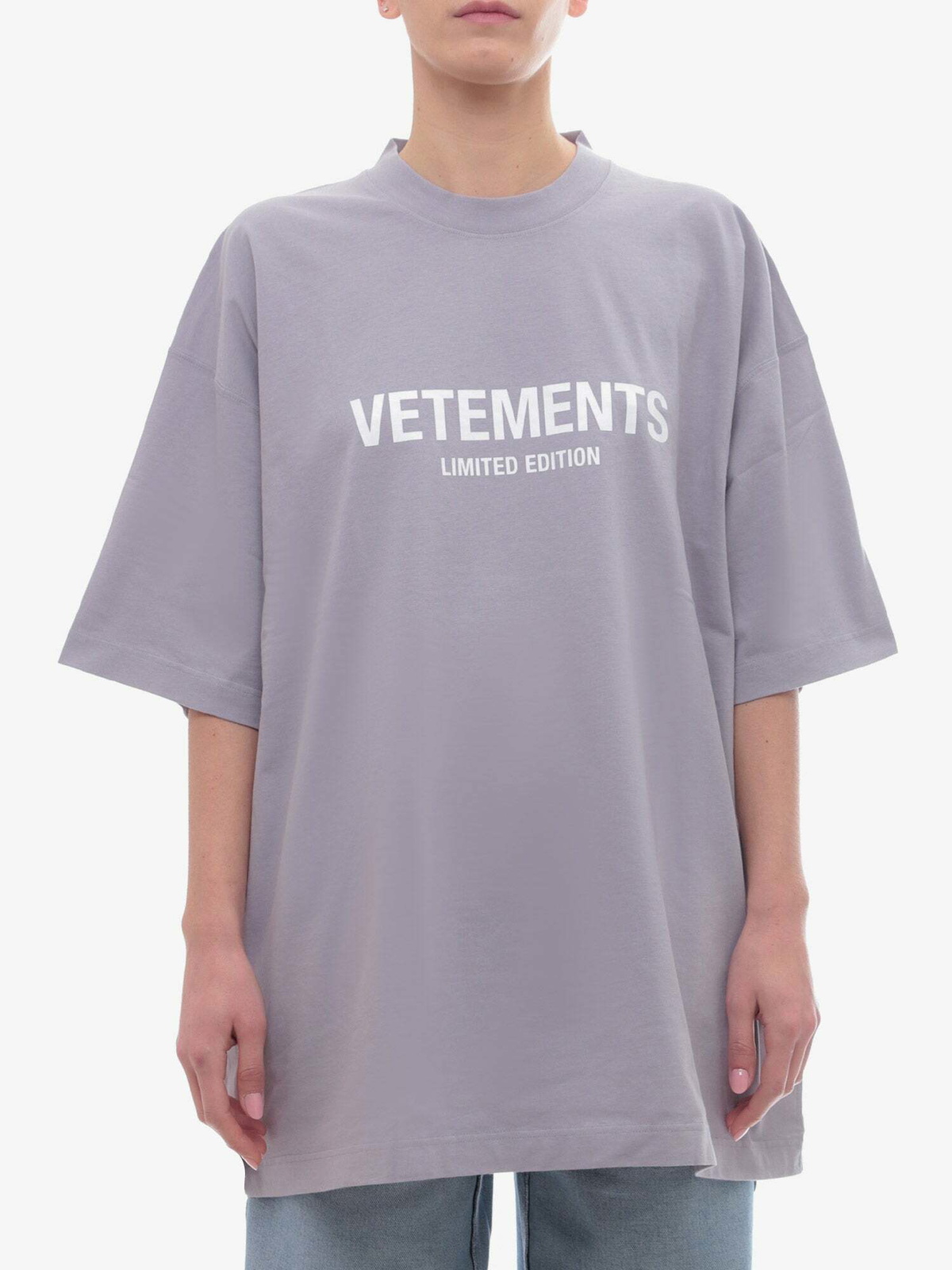 Vetements T Shirt Purple Womens Vetements