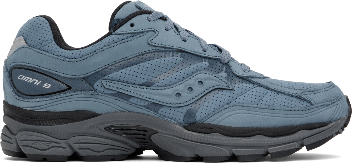 Saucony Blue ProGrid Omni 9 Reinvention Sneakers Saucony