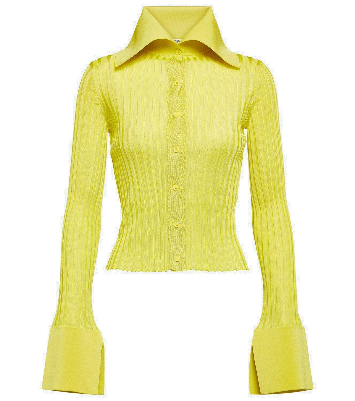 Loewe Ribbed-knit cardigan Loewe