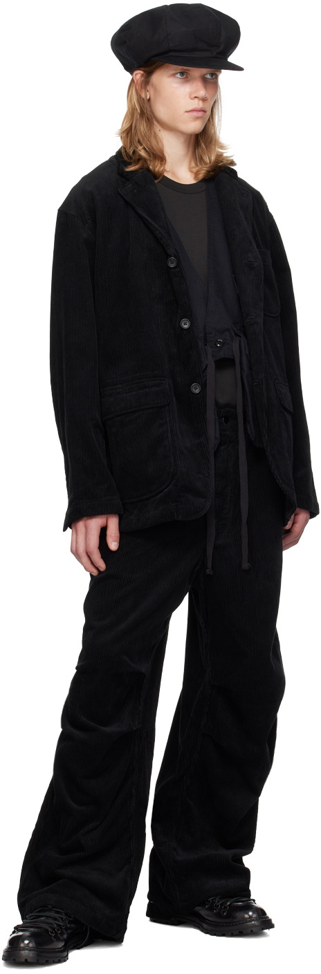 Engineered Garments Black Over Trousers Engineered Garments