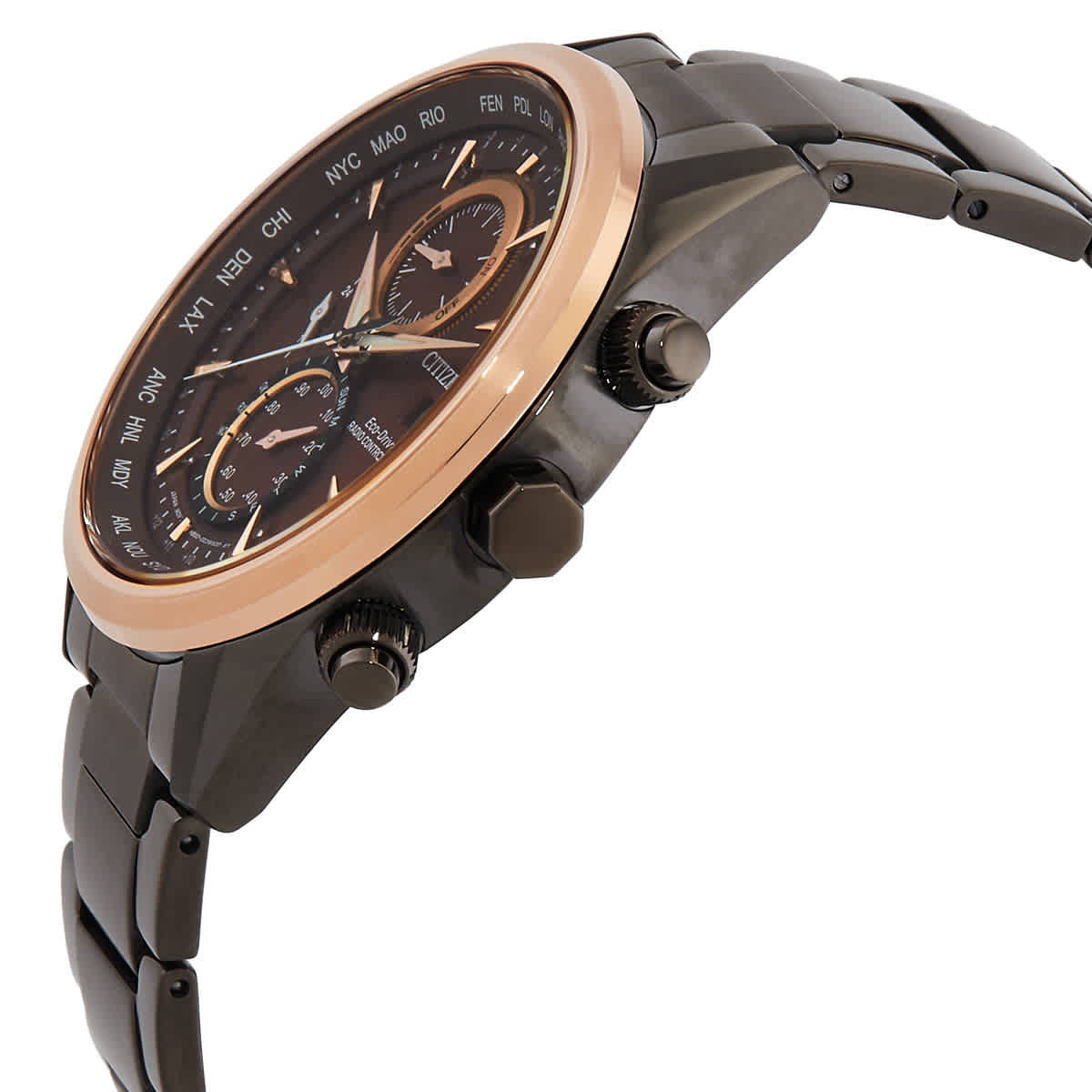 Citizen Perpetual Chronograph Red Dial Mens Watch AT8267-86X Citizen