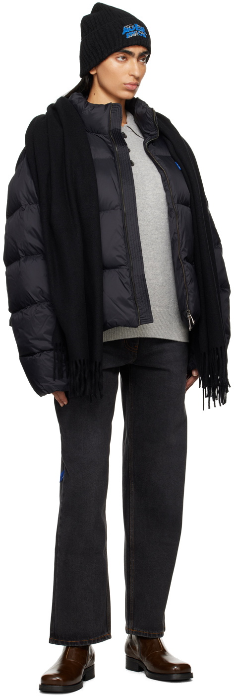 ADER error Black Significant TRS Tag Down Jacket ADER error