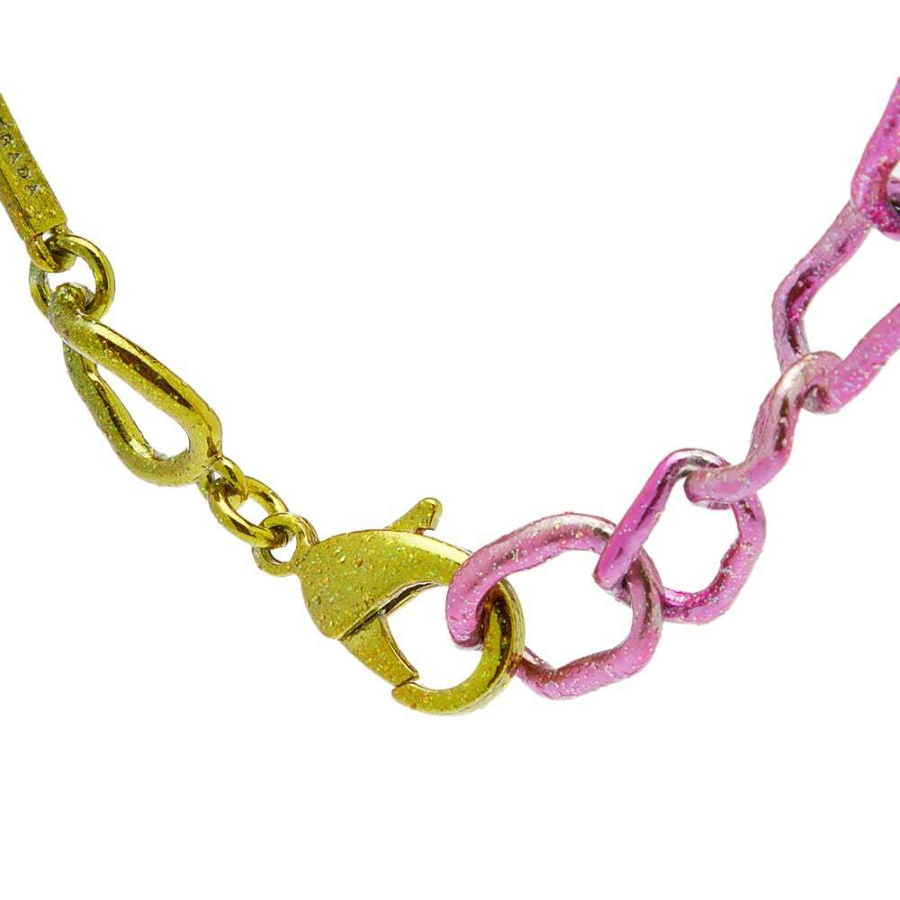 Collina Strada Women's Crushed Chain Necklace in Rainbow Glitter ...