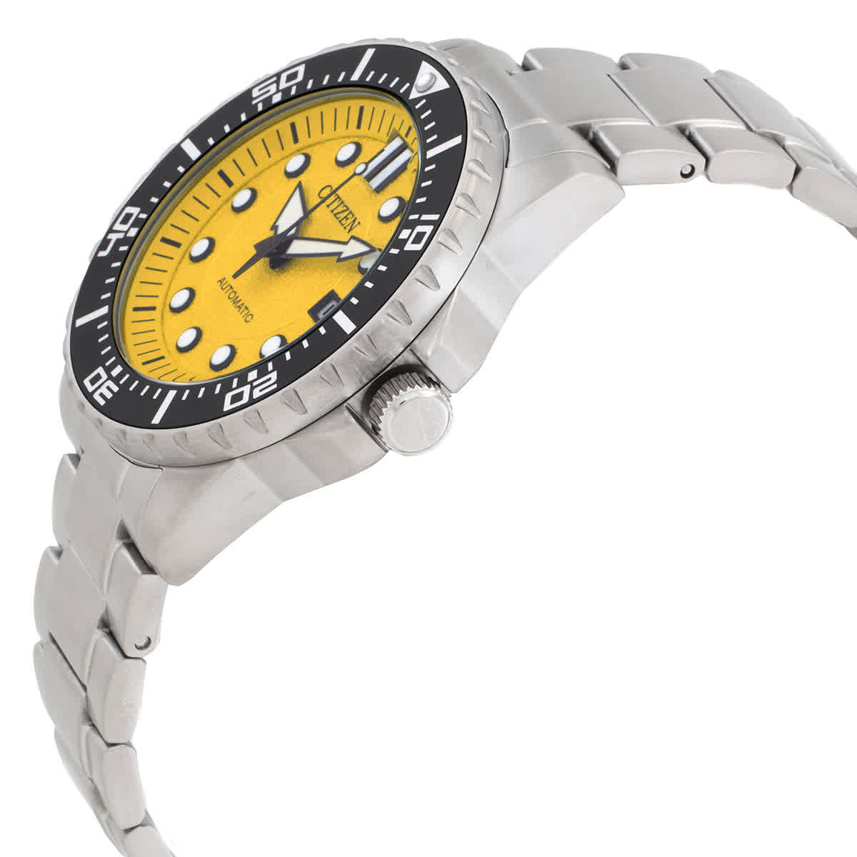 Citizen Automatic Yellow Dial Mens Watch NJ0170-83Z Citizen