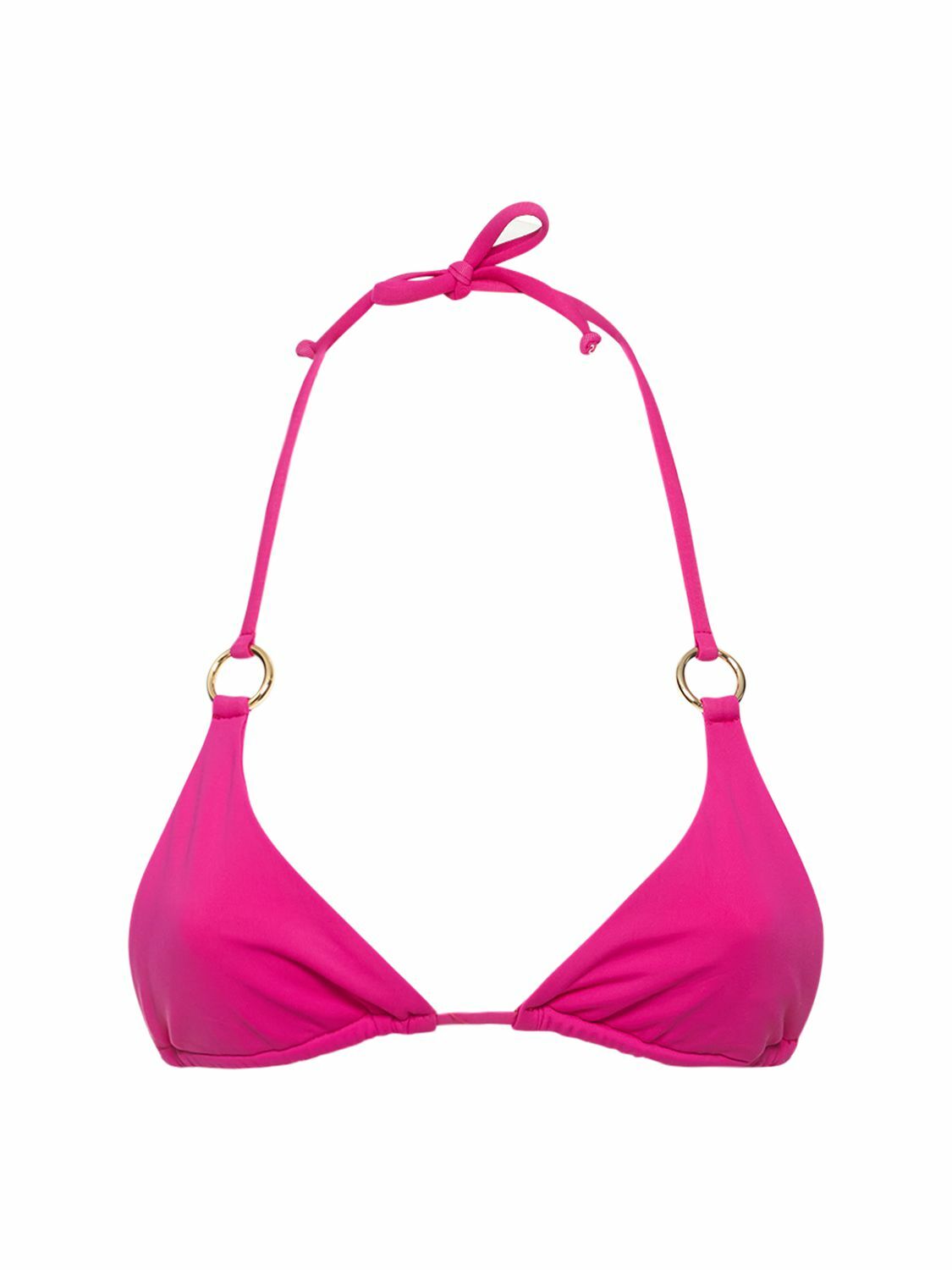 LOUISA BALLOU Mini Ring Triangle Bikini Top Louisa Ballou