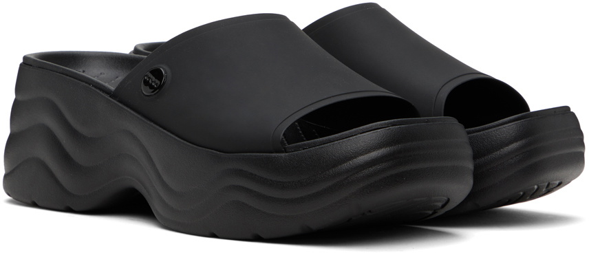 Crocs Black Skyline Slides Crocs