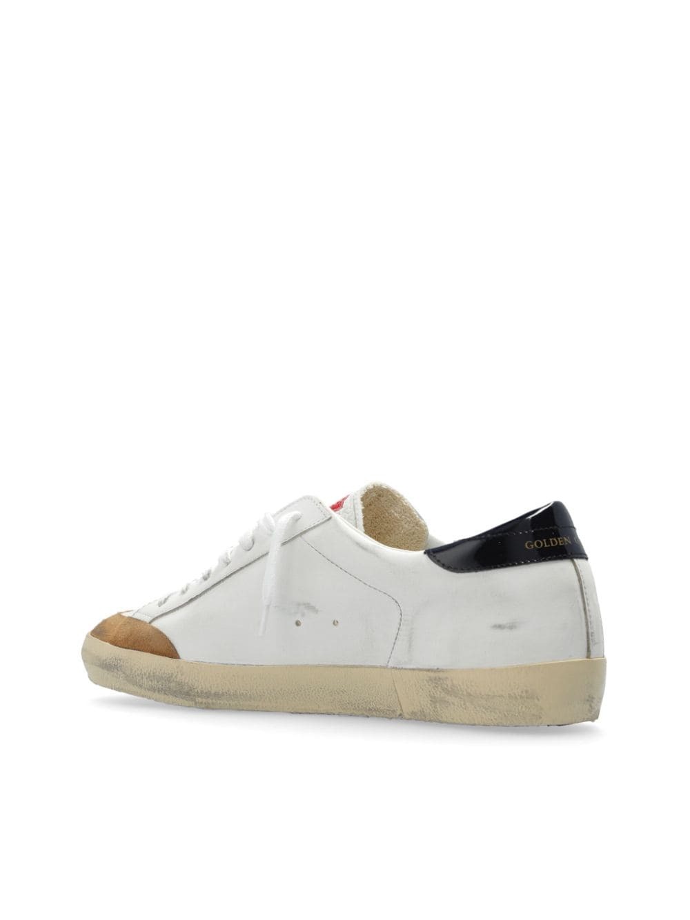 GOLDEN GOOSE - Super Star Leather Sneakers Golden Goose Deluxe Brand