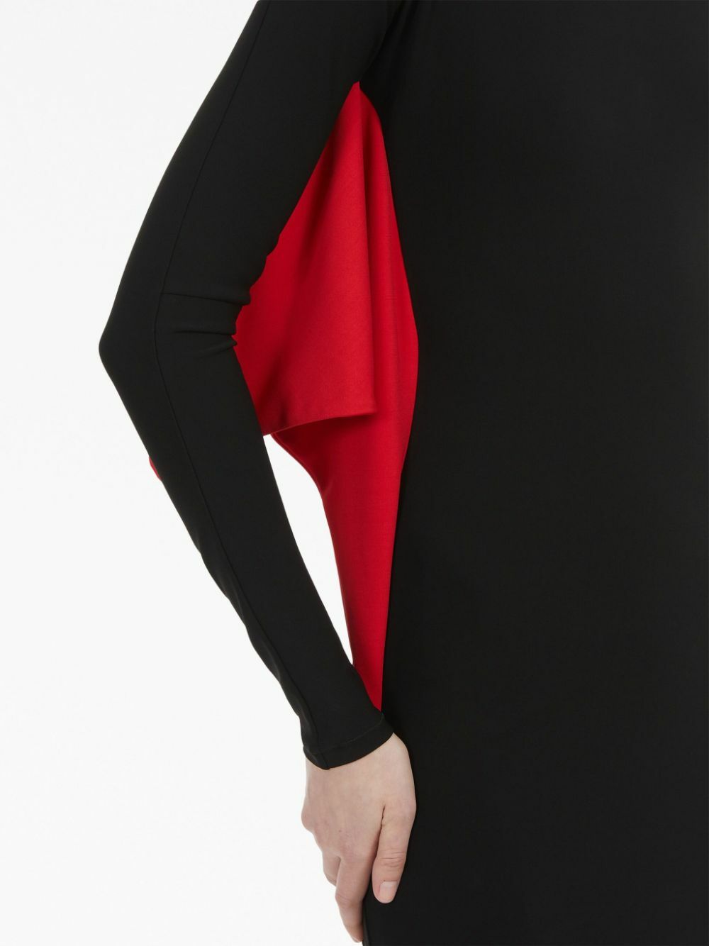 FERRAGAMO - Bat-sleeves Long Dress Salvatore Ferragamo