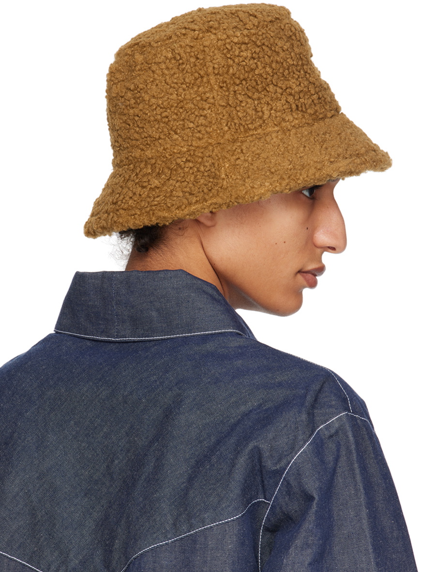 TOMBOGO™ Brown Sherpa Bucket Hat