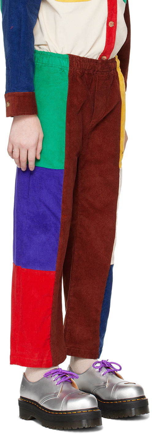 Bobo Choses Kids Multicolor 'Bobo Choses' Color Block Trousers Bobo Choses