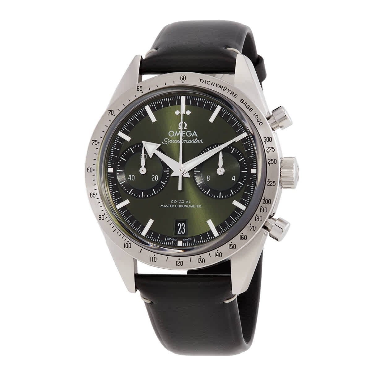 Omega Speedmaster Chronograph Hand Wind Green Dial Mens Watch 332.12.41 ...