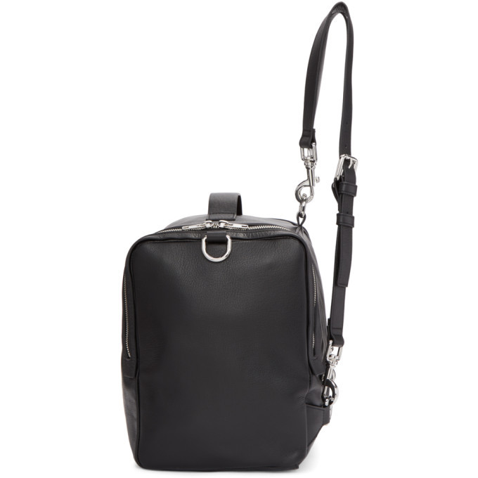 McQ Alexander McQueen Black Convertible Backpack McQ Alexander McQueen