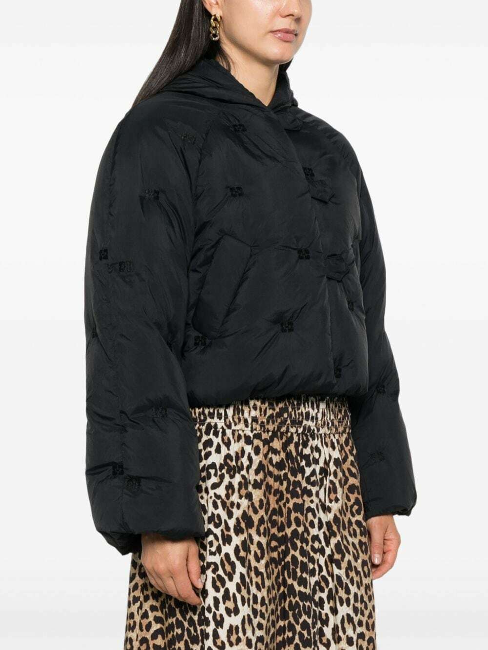 GANNI - Short Puffer Jacket GANNI