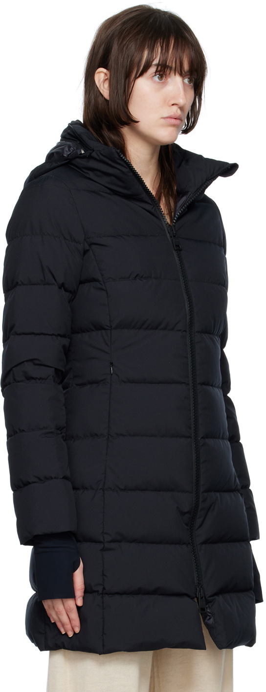 Herno Black Fitted Down Jacket Herno