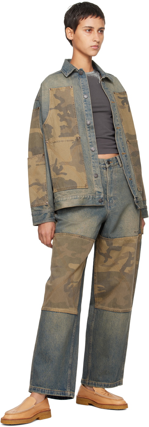 MadeMe Indigo Double-Knee Jeans MadeMe