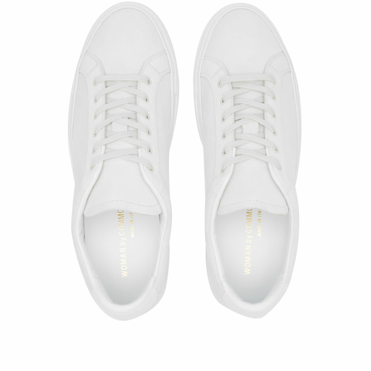 Woman by Common Projects Women's Retro Low Suede Sneakers in White ...