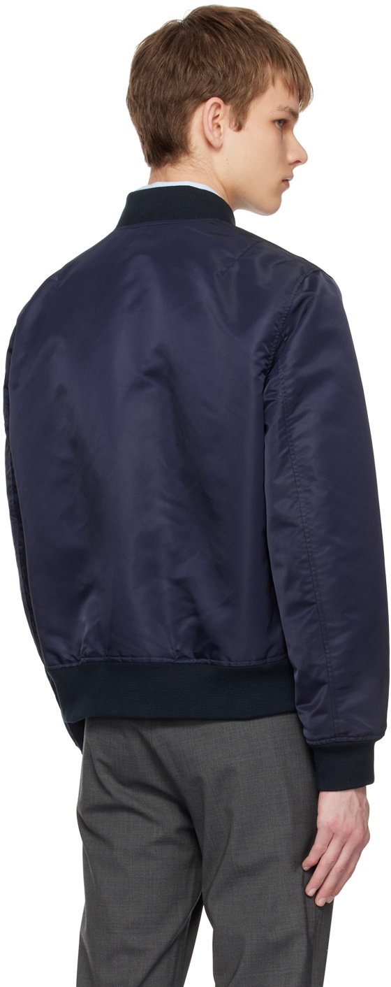 Theory Navy Flight Bomber Jacket Theory