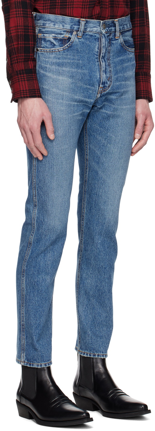 The Letters Blue Washed Jeans