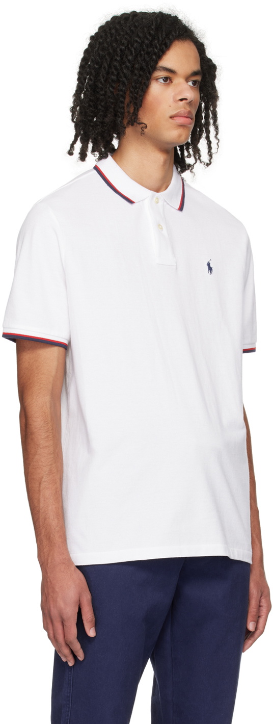 Polo Ralph Lauren White Classic Polo Polo Ralph Lauren