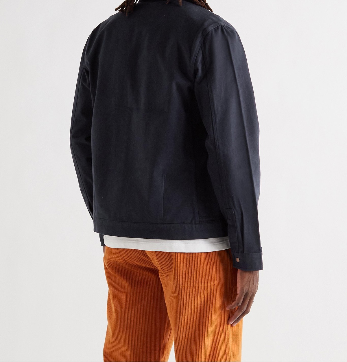 FOLK - Raft Cotton-Twill Jacket - Blue Folk