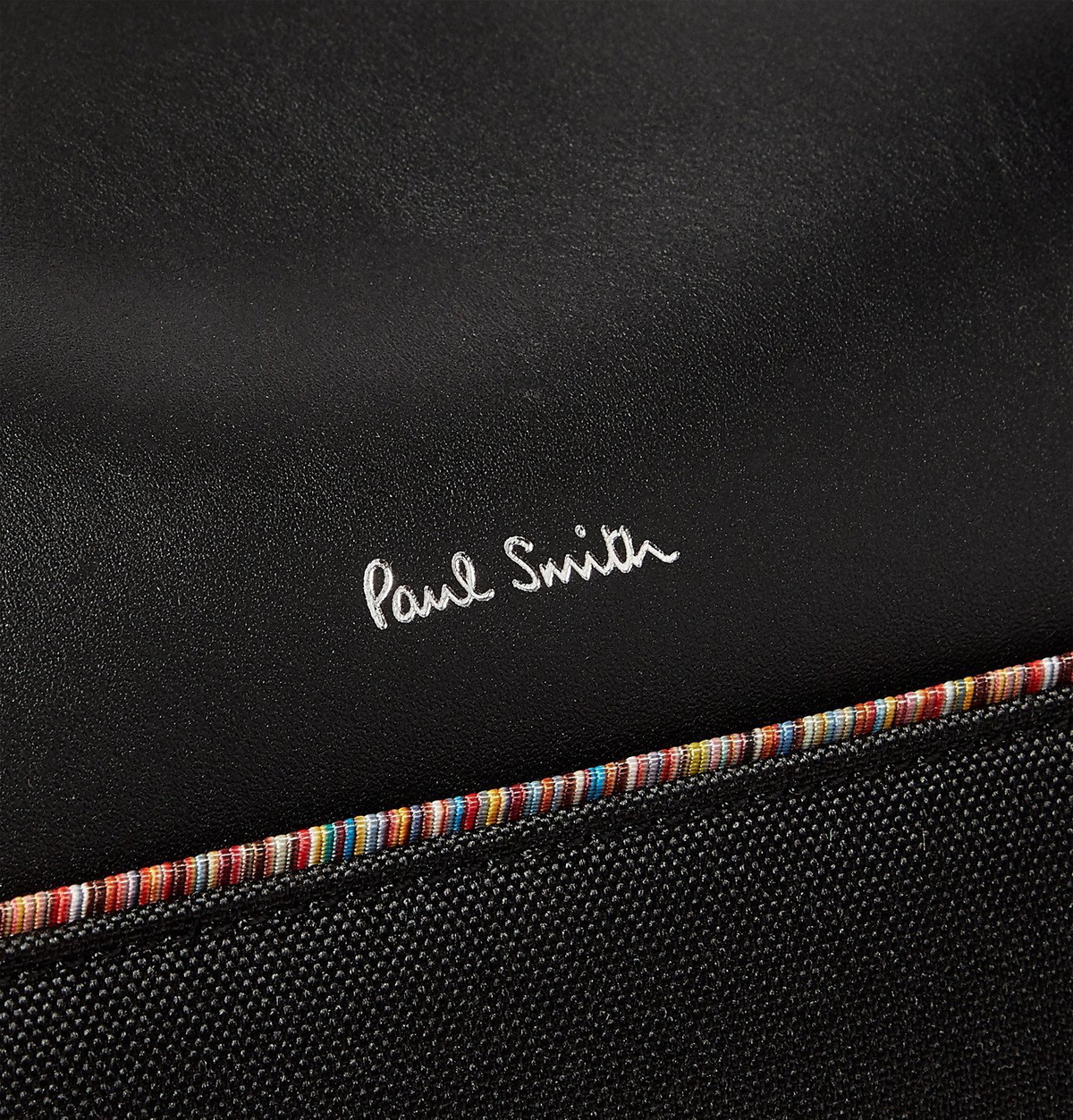 Paul Smith - Leather-Trimmed Nylon Holdall - Black Paul Smith