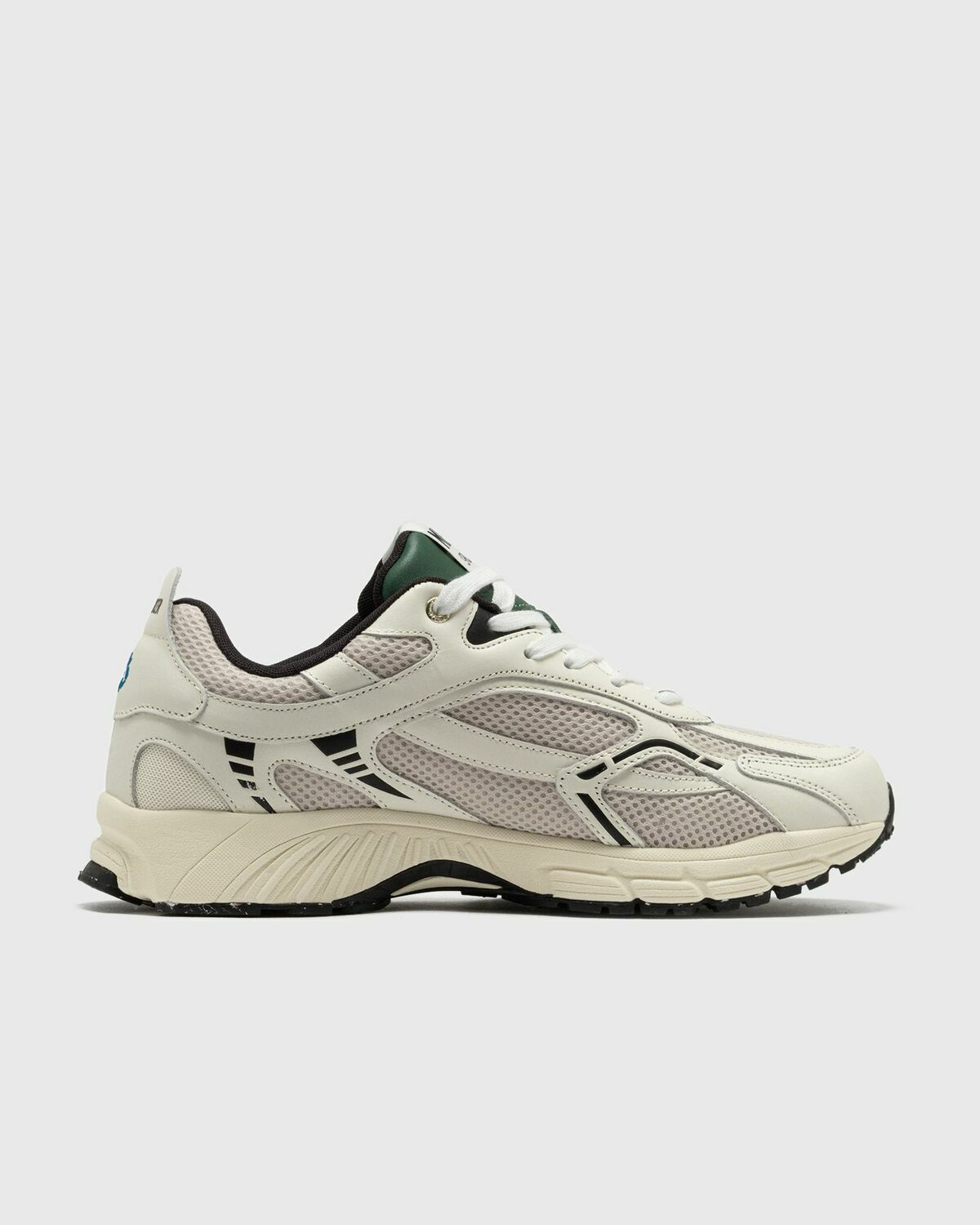 Mercer The Re Run Nappa Green/White Lowtop Mercer