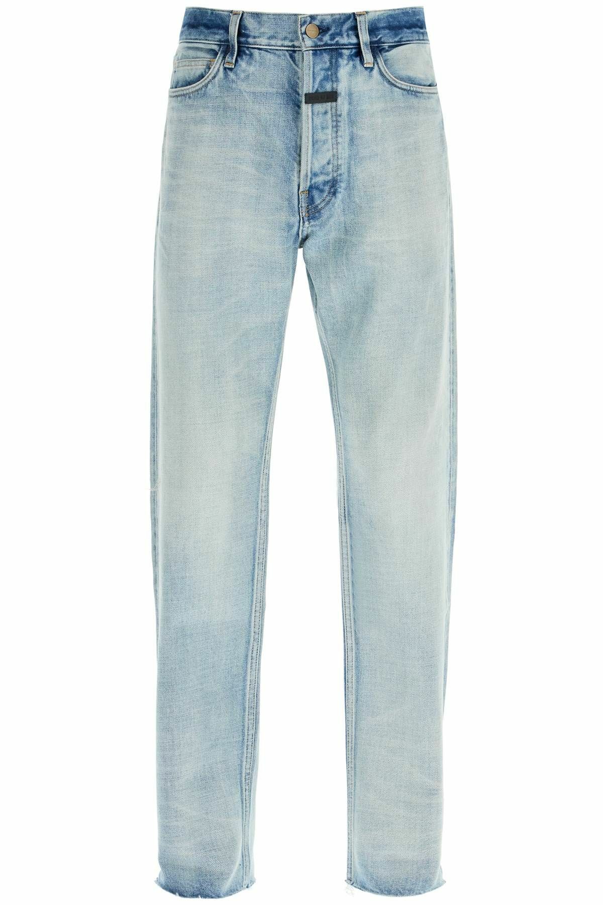 FEAR OF GOD straight cut jeans Light blue Fear Of God