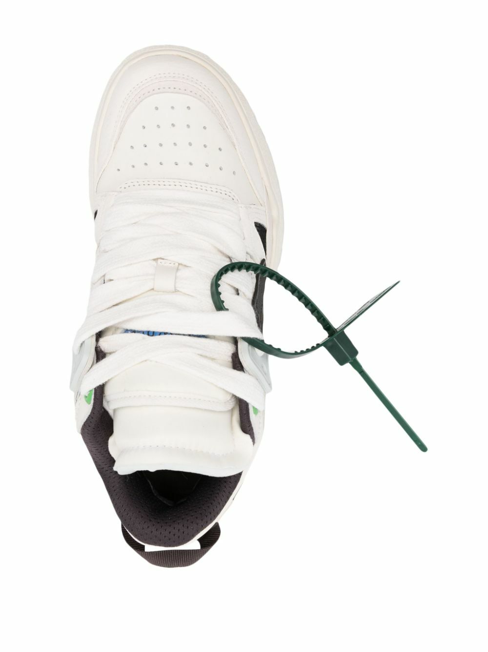 OFF-WHITE - Mid Top Sponge Sneakers Off-White