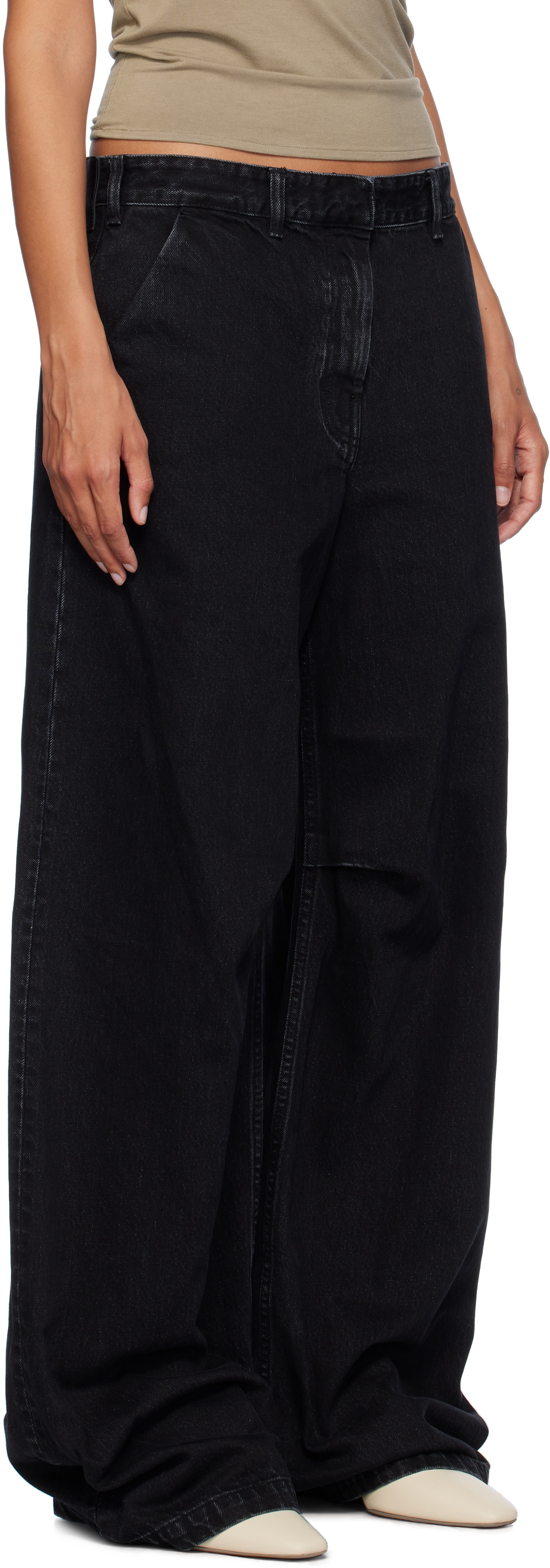 Entire Studios Black Dem Jeans Entire Studios