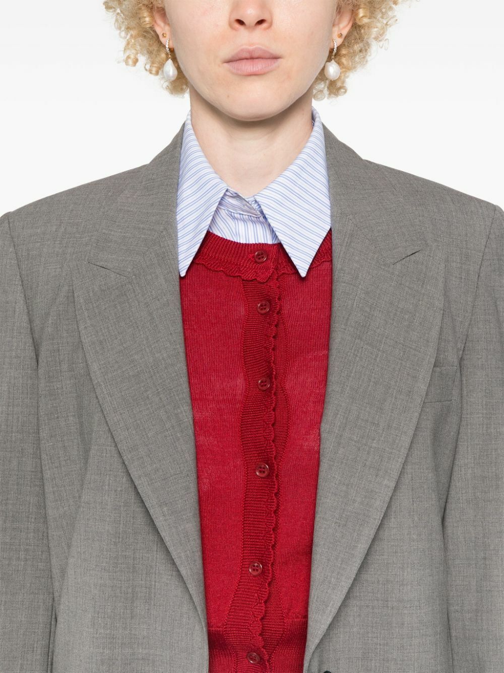 MSGM - Classic Jacket With Button MSGM