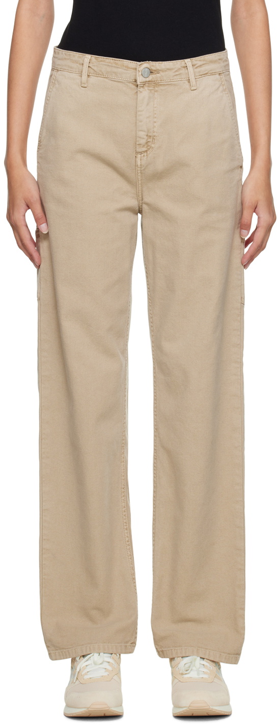 Carhartt Work In Progress Beige Pierce Jeans Carhartt WIP