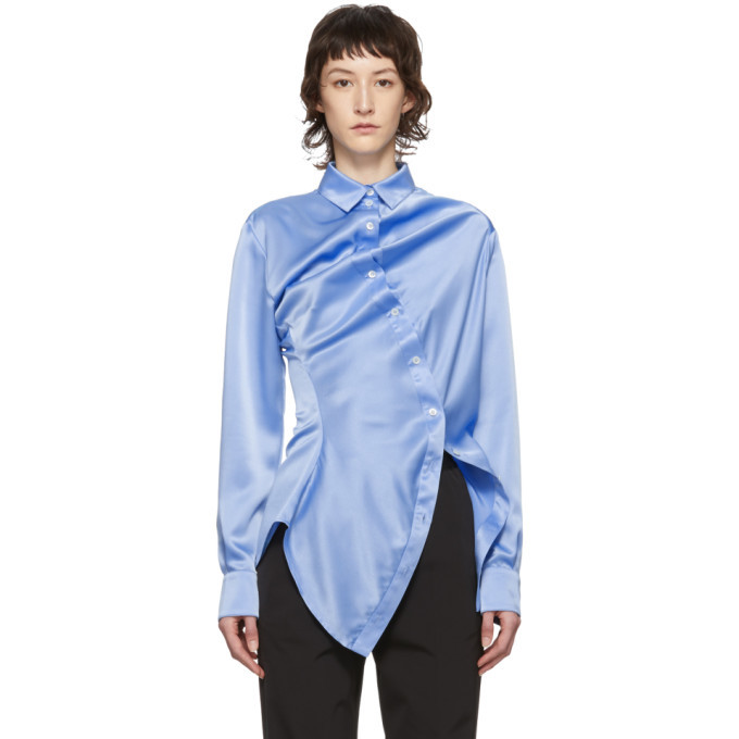 Y/Project Blue Twisted Shirt Y/Project