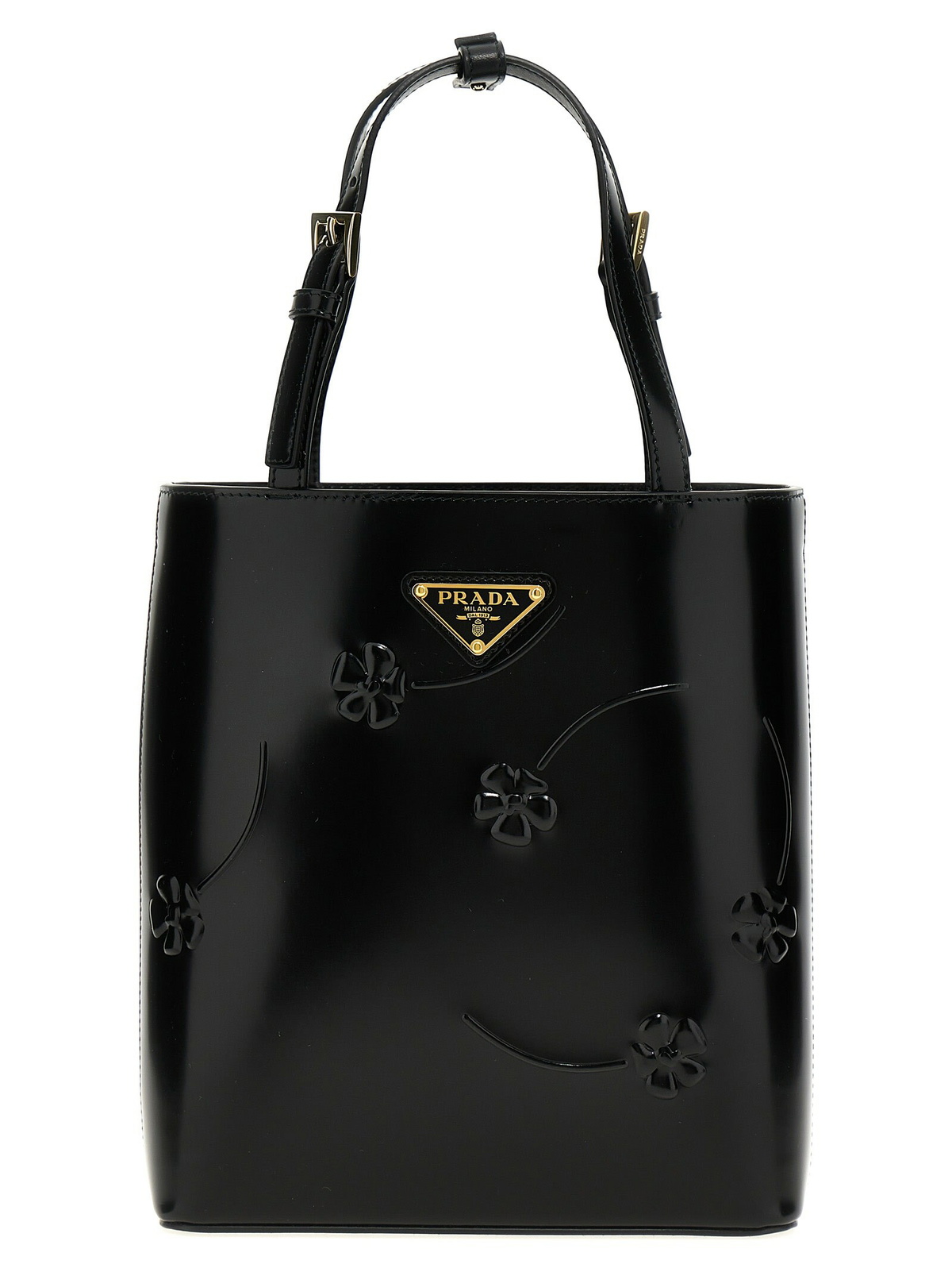 Prada flower Mini Shopping Bag Prada