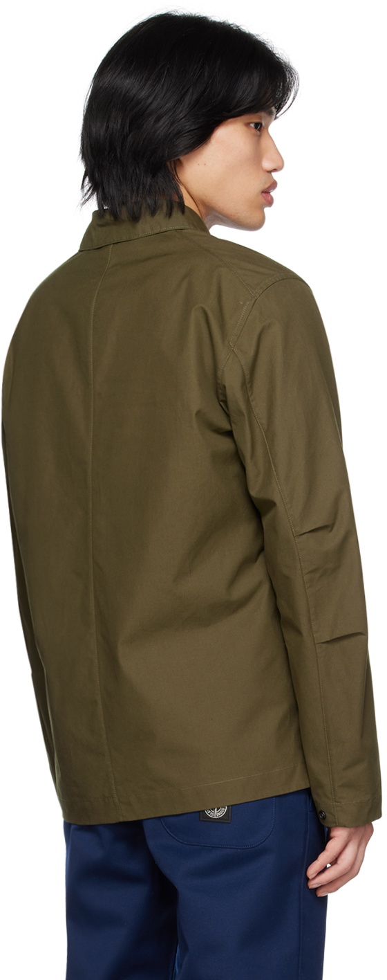 Stone Island Green Button Jacket Stone Island
