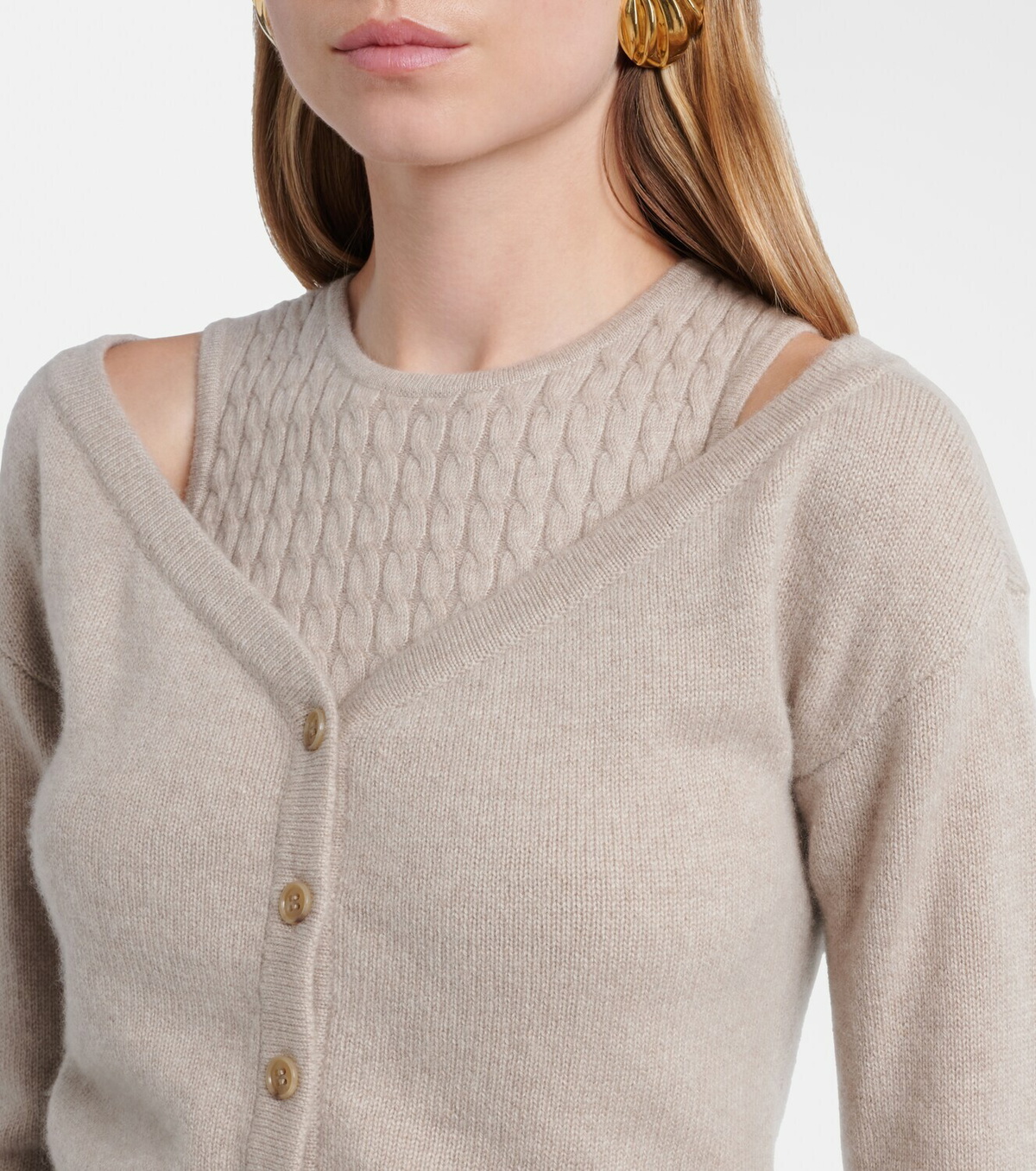 Lisa Yang Beata cashmere cardigan Lisa Yang